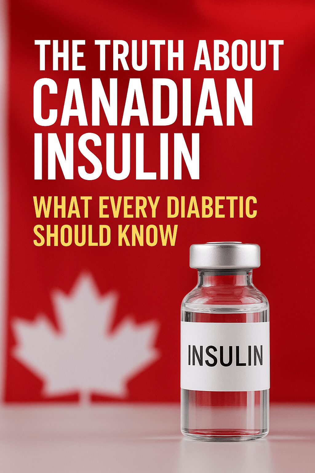 The Best Truth About Canadian Insulin 100% | What Every Diabetic Should ...